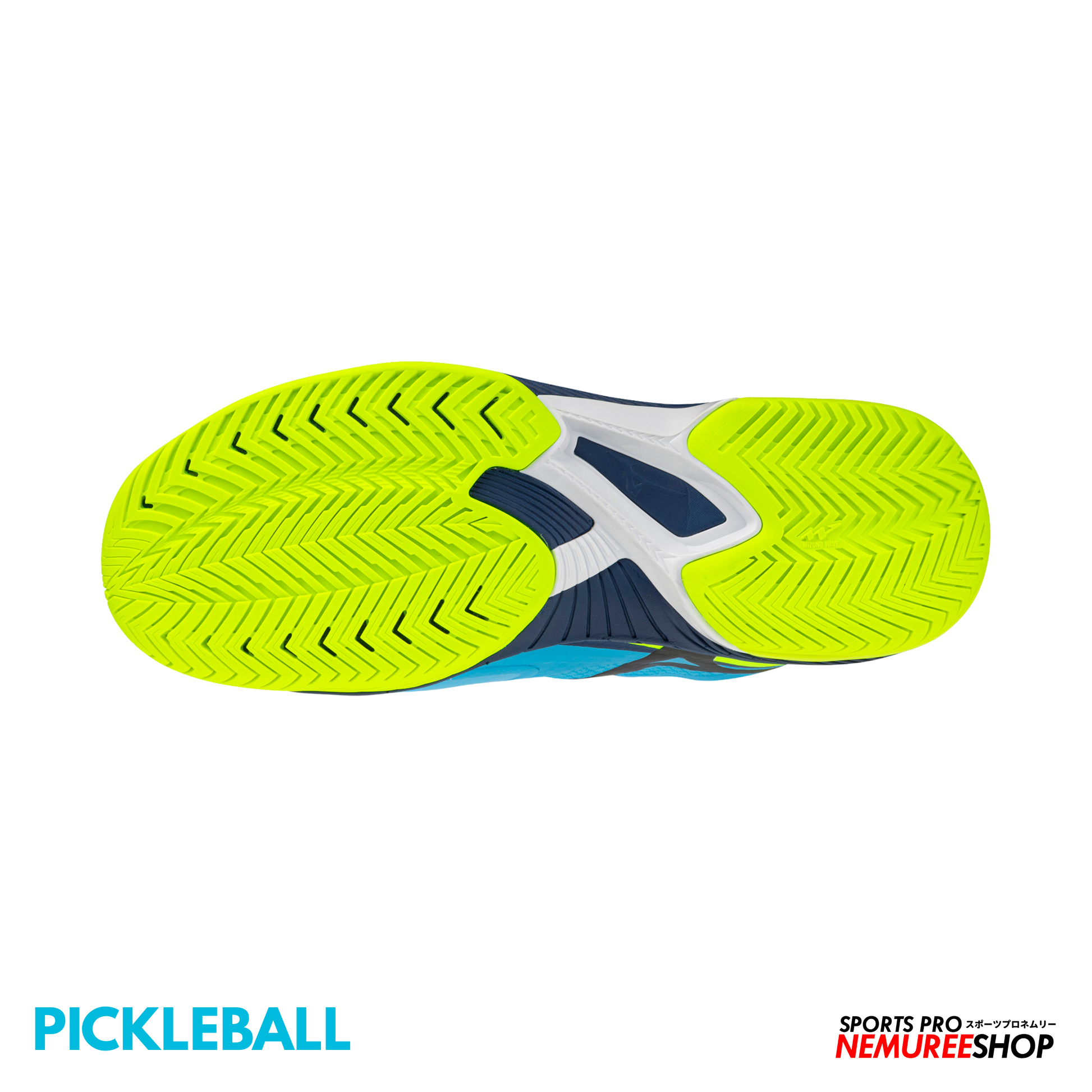 MIZUNO PickleBall Shoes WAVE STRIKE (JET BLUE / LIGHTNING YELLOW / EST ...